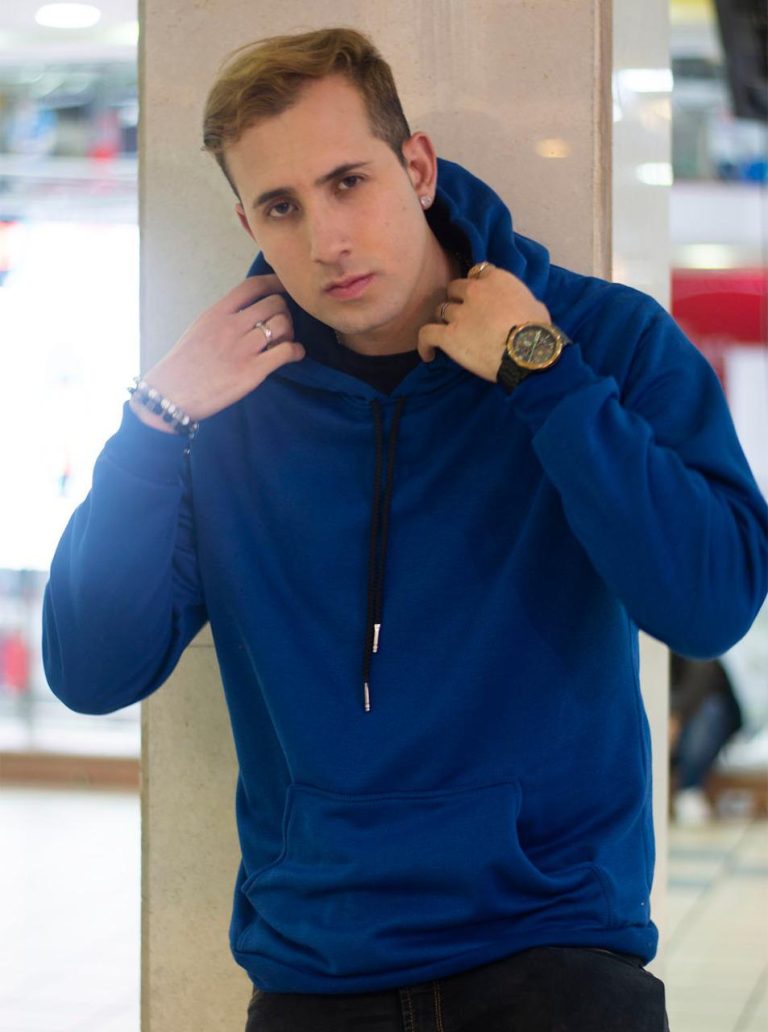 HODDIE AZUL REY – Jelky Jeans